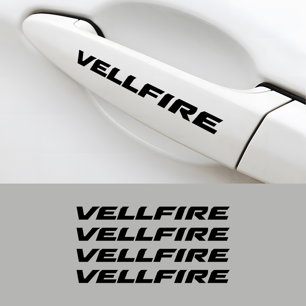สติ๊กเกอร์มือจับประตูรถยนต์ Toyota Vellfire - สติ๊กเกอร์รูปลอกรถยนต์ ...