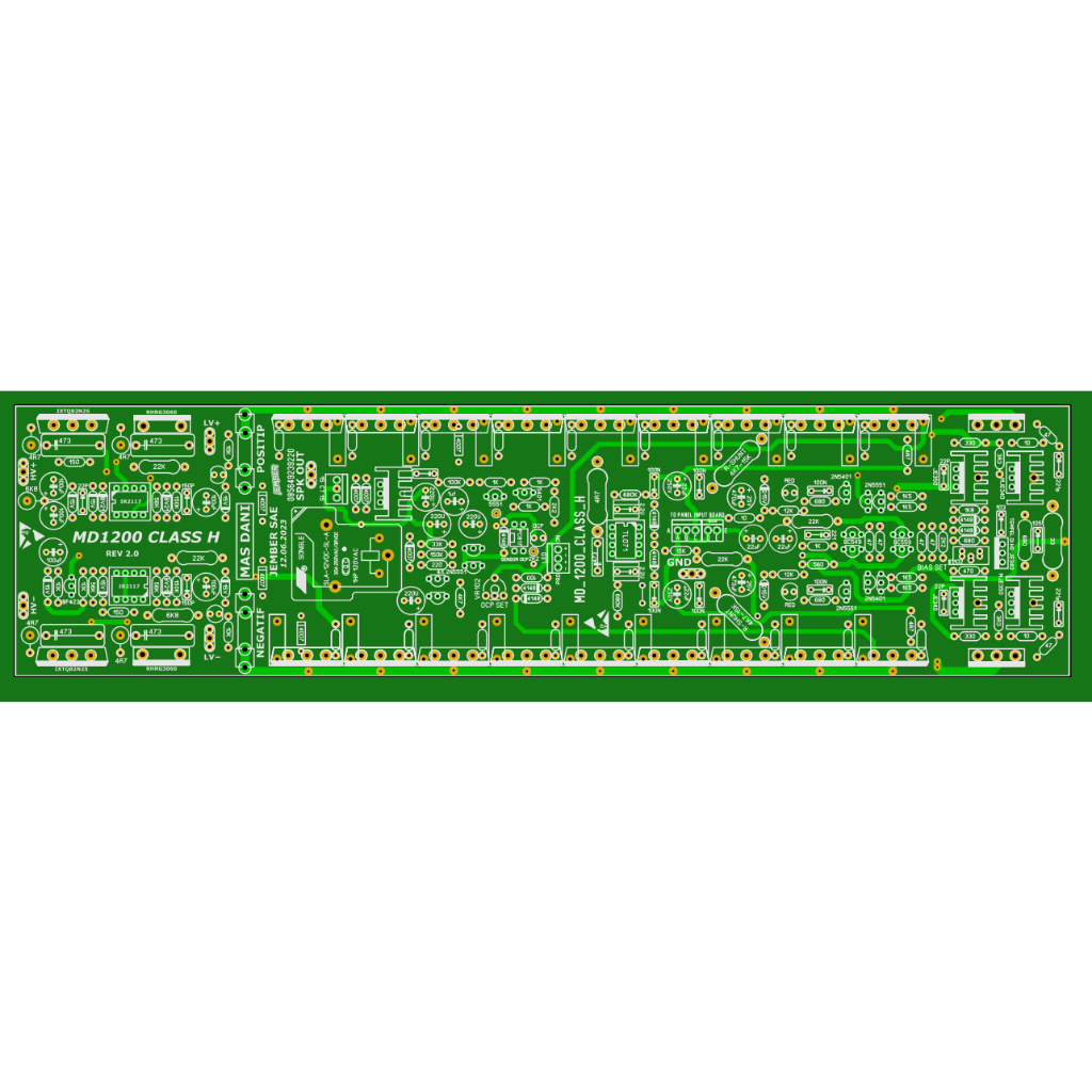 Class H MD1200 AMPLIFIER PCB | Shopee Thailand