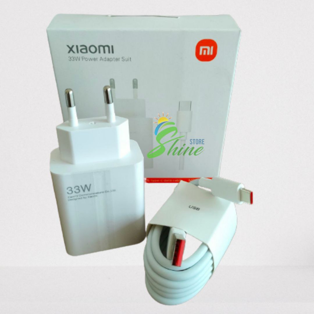 เครื่องชาร์จ Xiaomi 33W Turbo Charge 5A USB Type C Poco X3 / Poco X3 ...