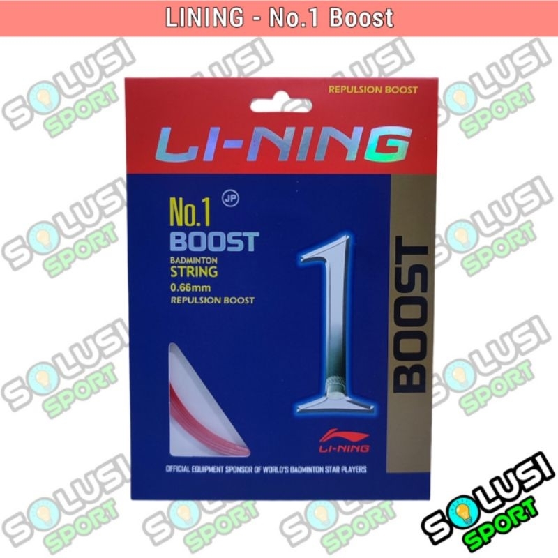 Lining NO 1 BOOST สายไม้แบดมินตันดั้งเดิม | Shopee Thailand