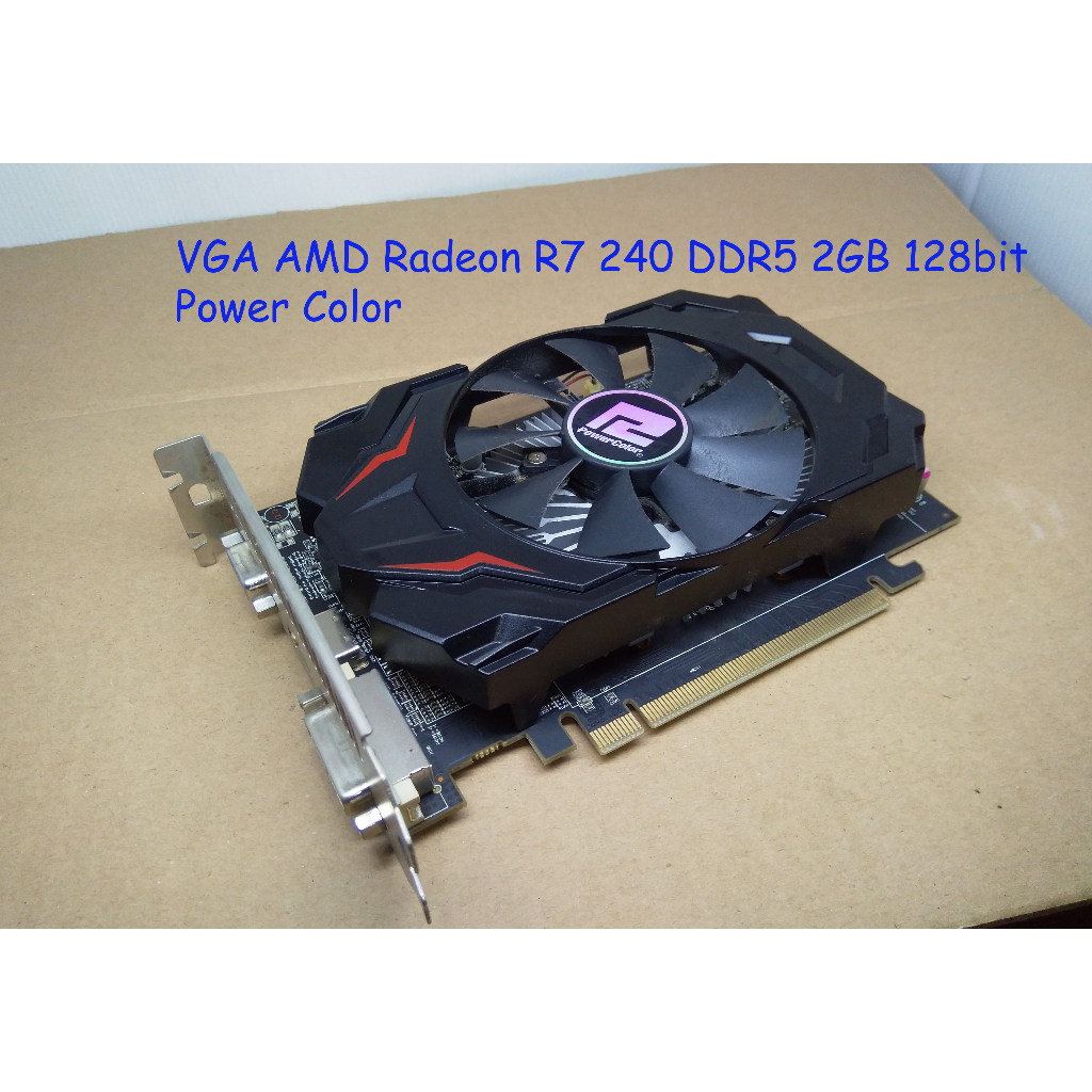 การ์ดวิดีโอ Vga GPU AMD Radeon R7 240 2GB GDDR5 DDR5 | Shopee Thailand