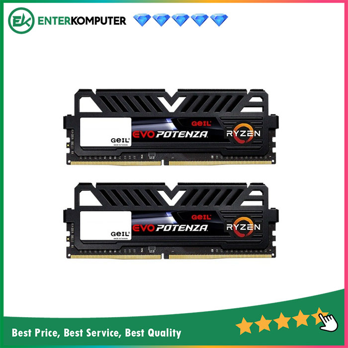 Ram GEIL DDR4 AMD EDITION EVO POTENZA PC21330 2666MHz ช่องสัญญาณคู่ ...