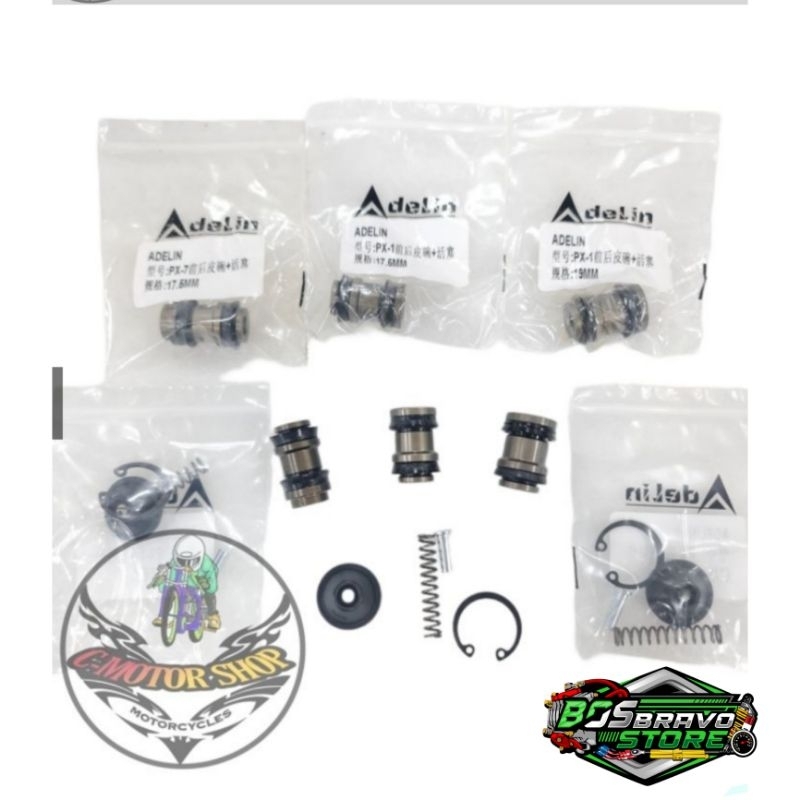 Adelin BRAKE MASTER SEAL PX1 PX7 17.5 มม.19 มม. REPARKIT ADELIN MASTER ...
