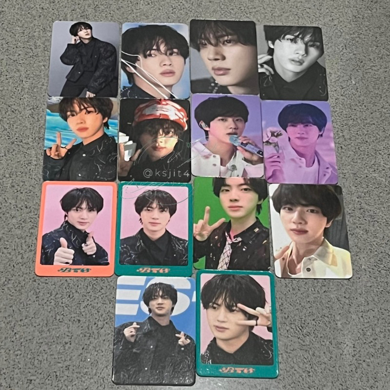 โฟโต้การ์ด bts Mini Dicon 102 Jin ชุดเครื่องแบบ bts | Shopee Thailand