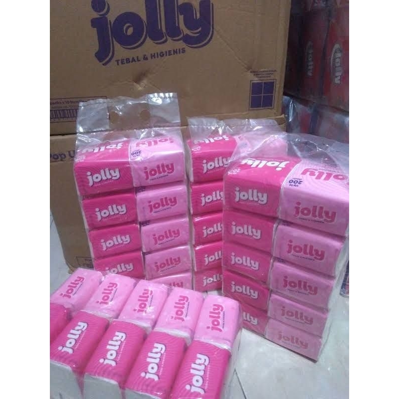 ทิชชู่ Jolly POP-UP 200shet 90gram | Shopee Thailand