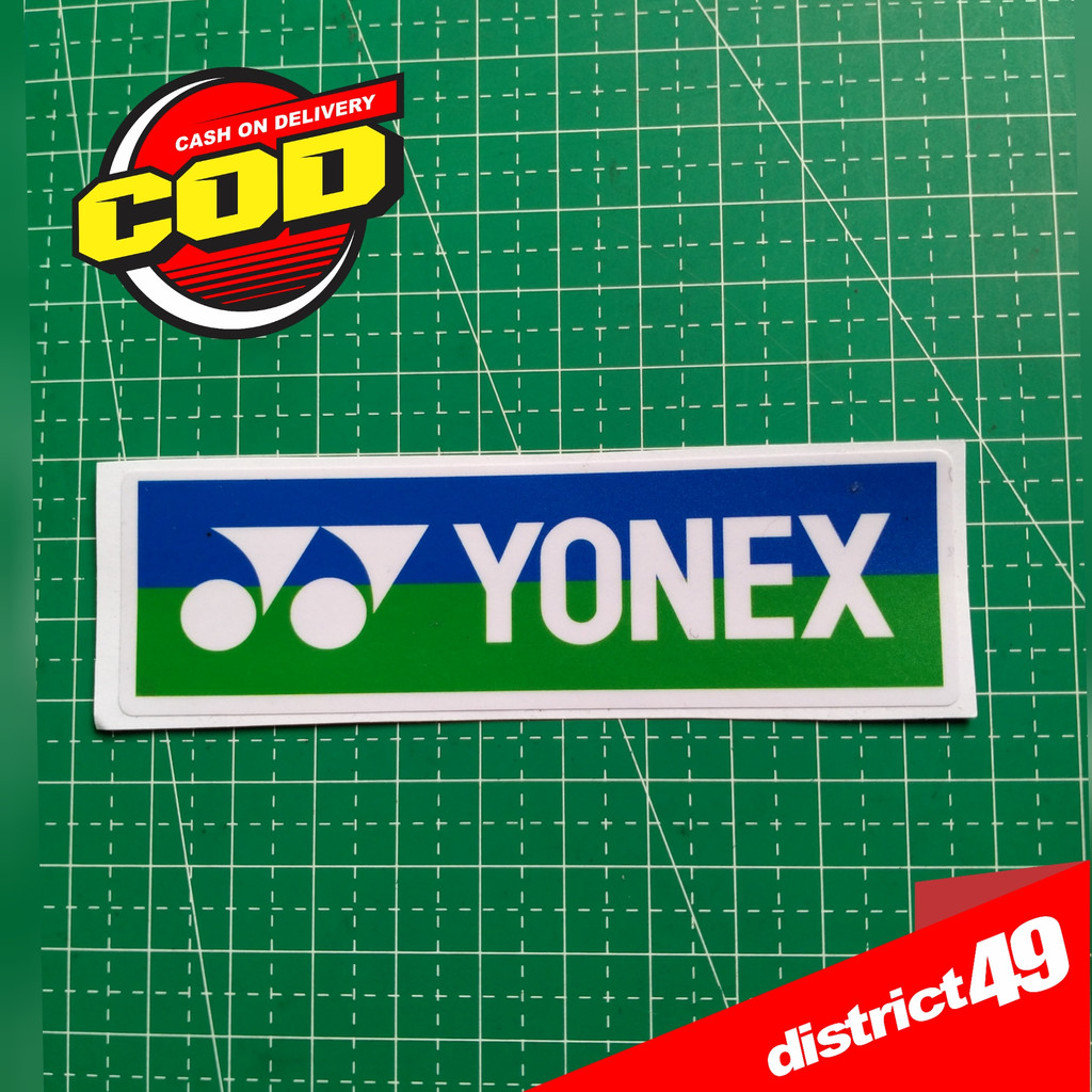 Yonex Print Cut Sticker Glossy ลามิเนตหนาวัสดุกันน้ําสําหรับหมวกกันน็อค ...