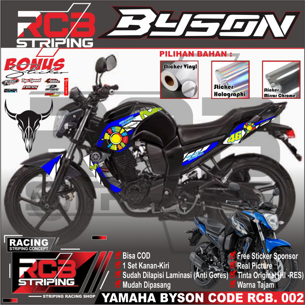 สติกเกอร์คาร์บูเรเตอร์ สําหรับ yamaha byson 2010-2014 yamaha byson ...
