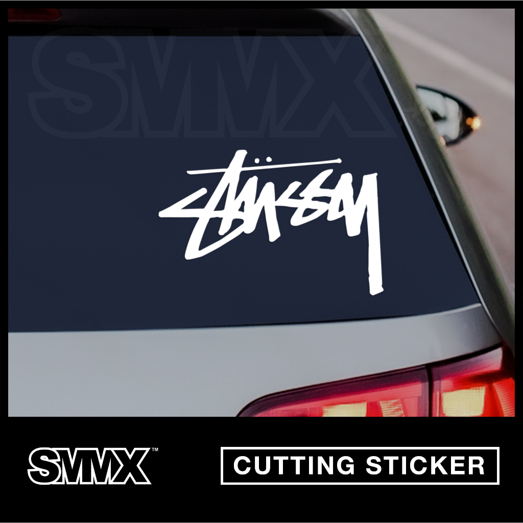 สติ๊กเกอร์ตัดสติ๊กเกอร์โลโก้ Stussy Sharp | Shopee Thailand