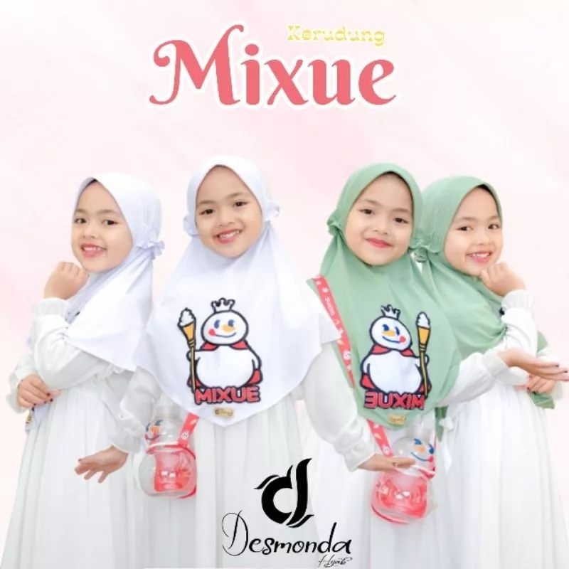 [ใหม่] Miksu ผ้าคลุมฮิญาบ คลุมฮิญาบ เด็ก อายุ 1-7 ปี | Shopee Thailand