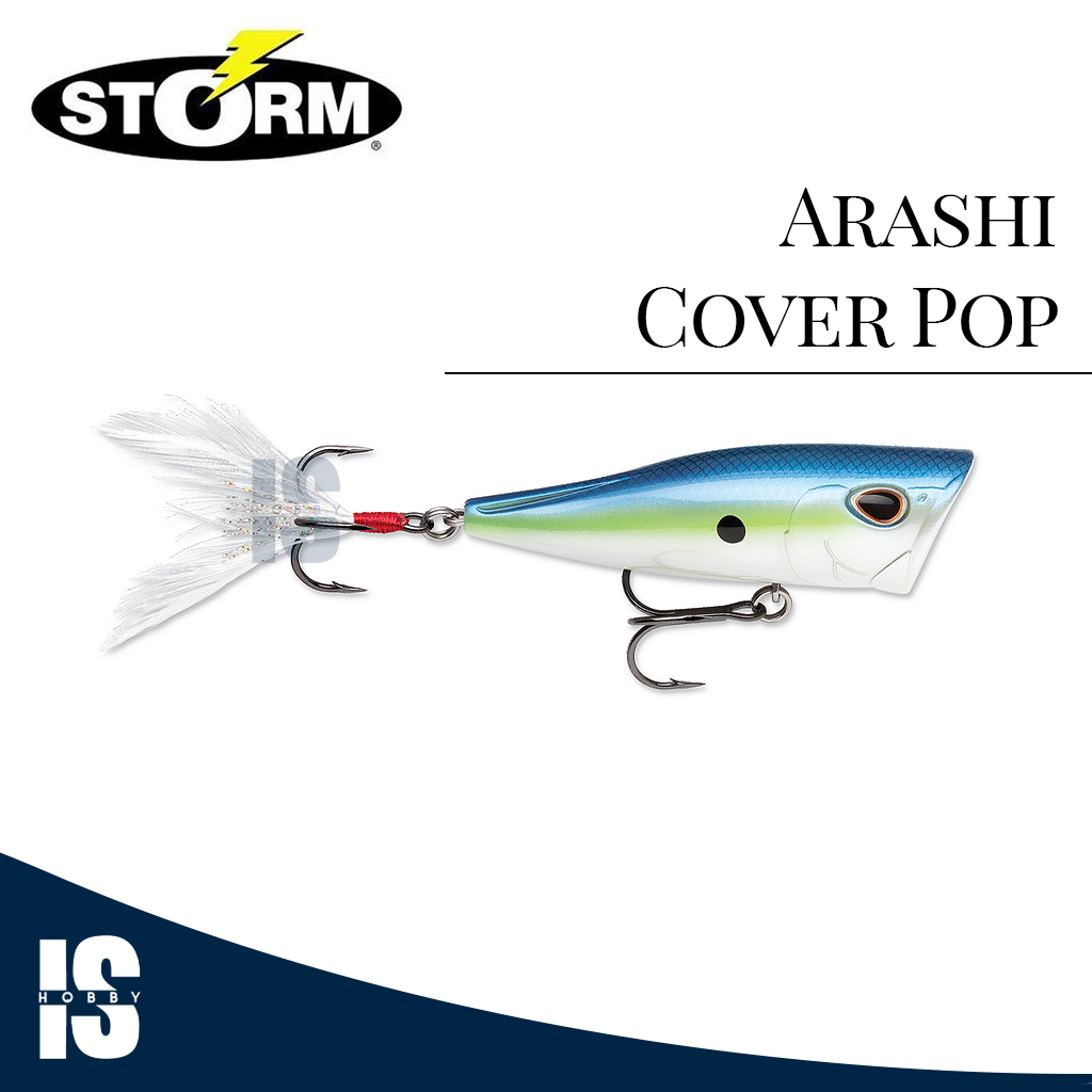Lure Bait Popper Storm Arashi Cover Pop 8cm ACP08 | Shopee Thailand
