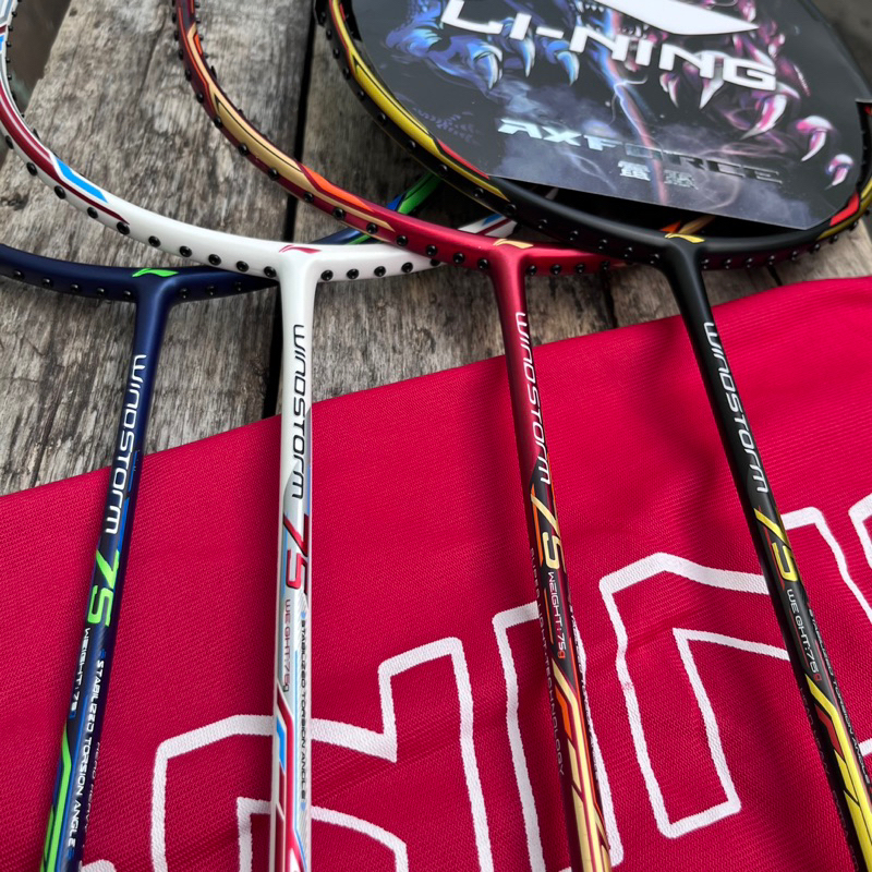 ไม้แบดมินตัน LINING WINDSTROM 75 30LBS | Shopee Thailand