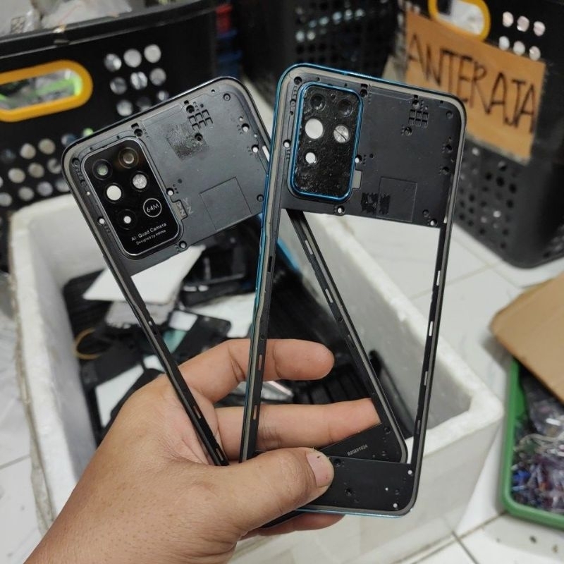 Kesing Bazel Frame/Bekdor Close Back Infinix note 8 jos original Reject ...