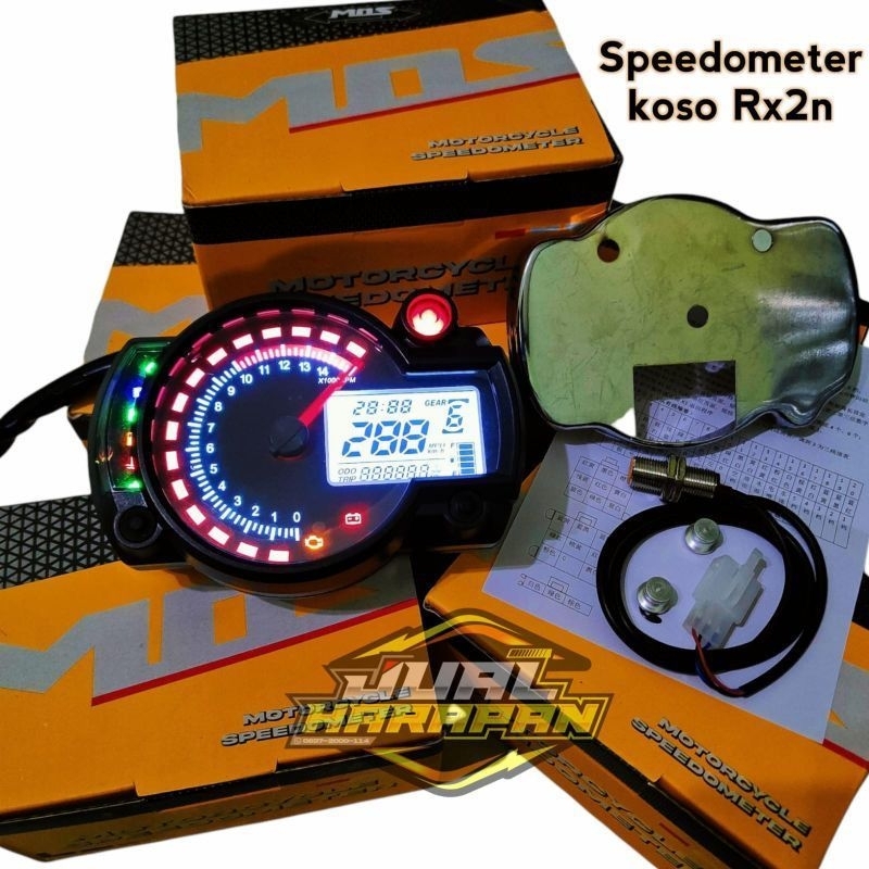 Koso Rx2n เครื่องวัดความเร็วดิจิทัล koso Rx2n Spidometer | Shopee Thailand