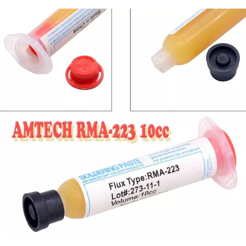 Flux AMTECH น้ํามันบัดกรี RMA-223 10CC | Shopee Thailand