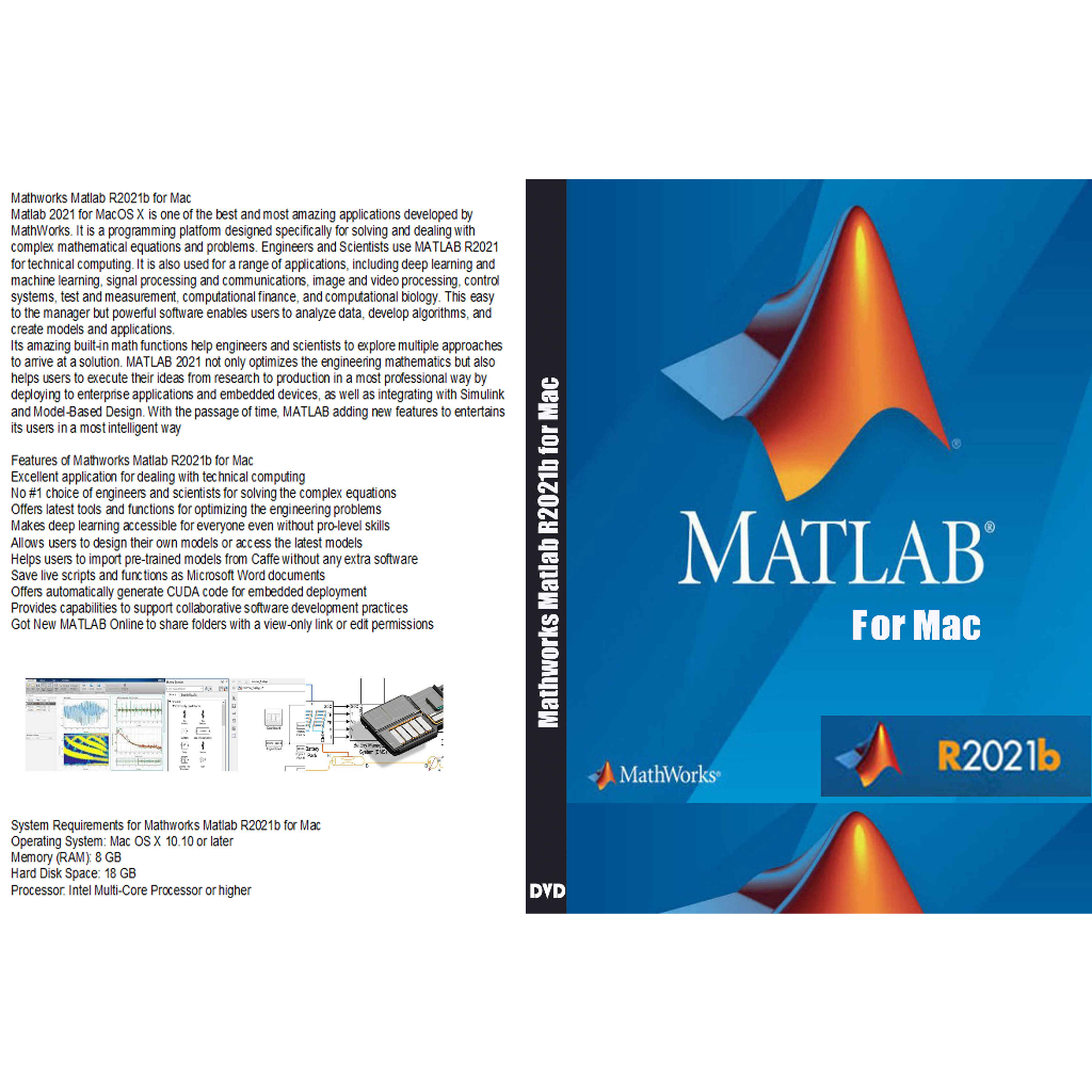 Matlab R2021b DVD ขายดีที่สุด สําหรับ Mac | Shopee Thailand