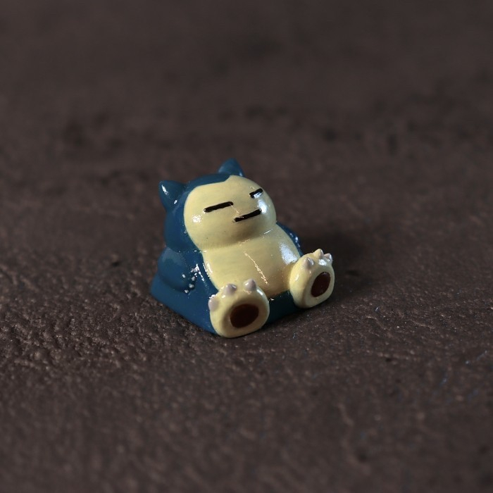 Snorlax keycap pokemon artisan keycaps nintendo pocket monster kabigon ...