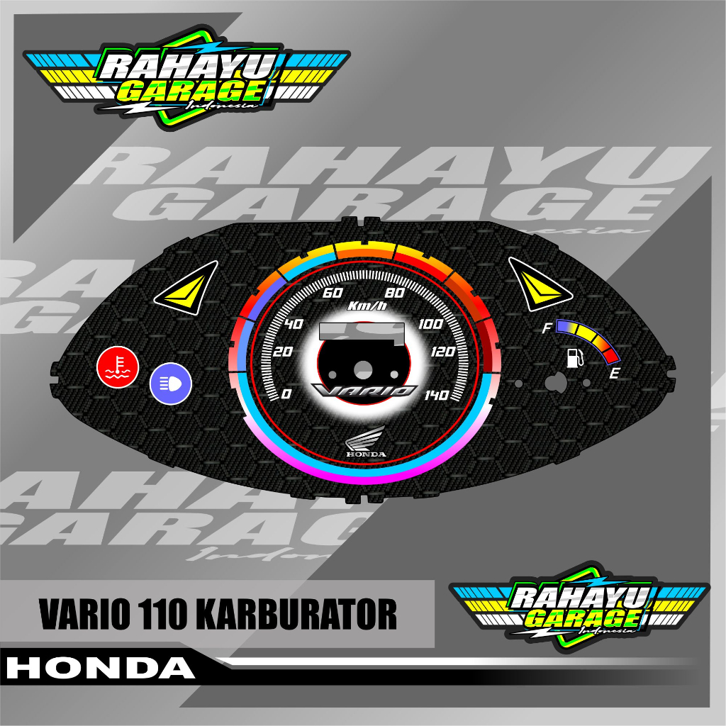 Custom vario110 Speedometer Board แผงคาร์บูเรเตอร์ที่กําหนดเอง vario110 ...