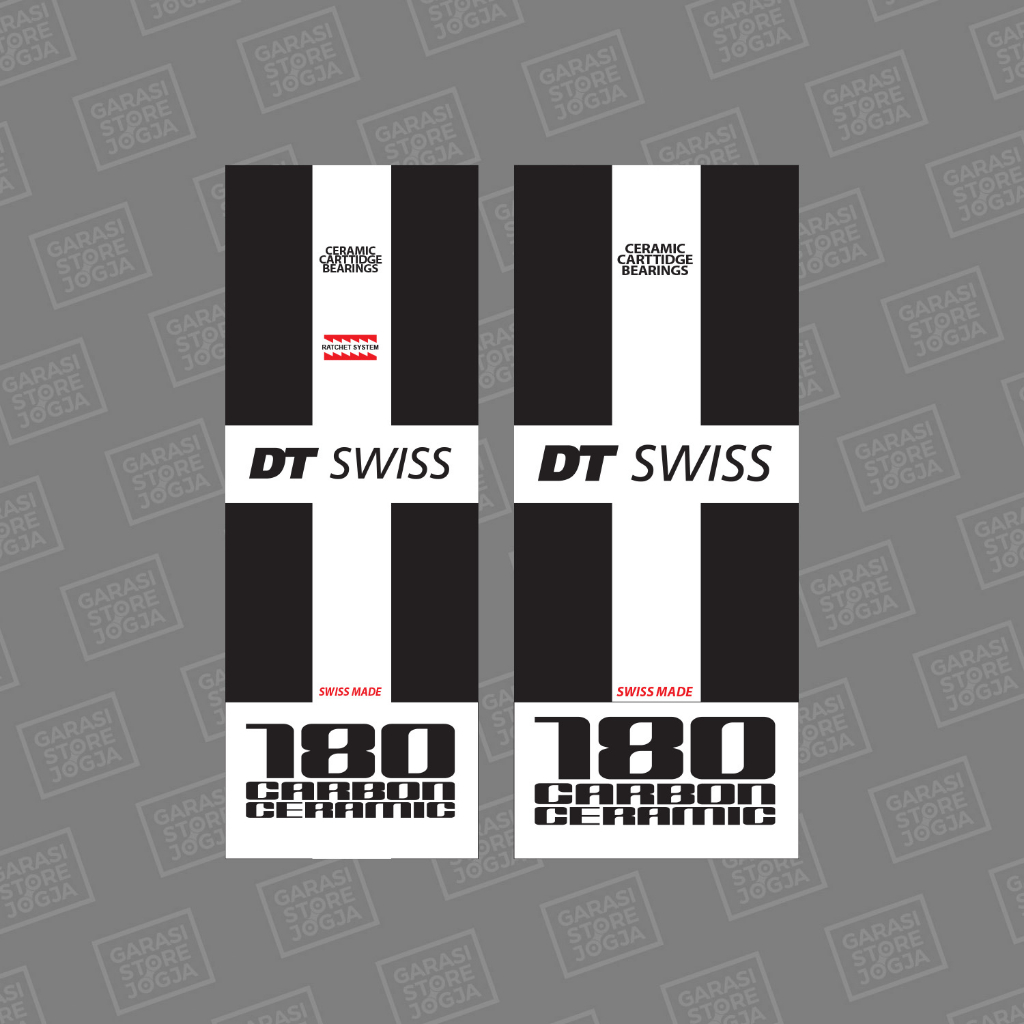 Hub DT Swiss 180 Carbon Ceramic Sticker Decal | Shopee Thailand