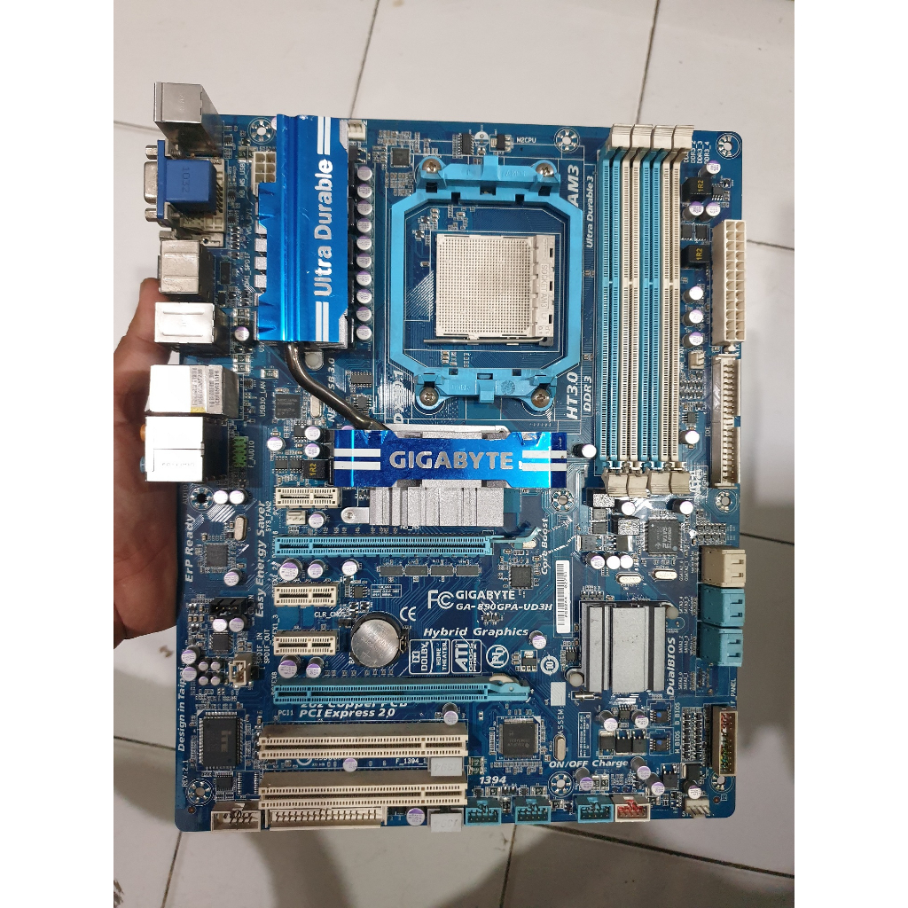ซ็อกเก็ต Mobo MOTHERBOARD GIGABYTE GA-890GPA-UD3H AM3 AMD | Shopee Thailand