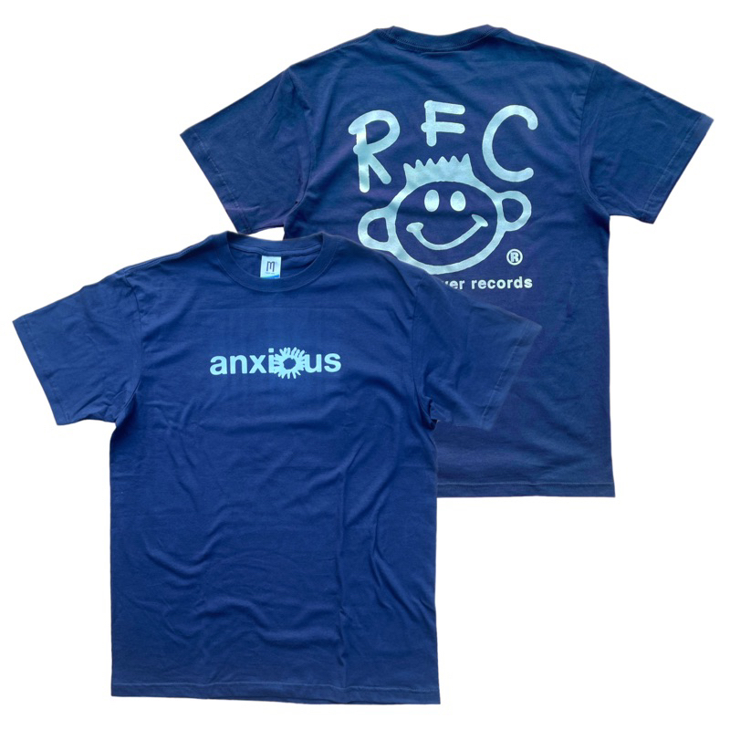 Kaos band ANXIOUS - Run แผ่นปิดบันทึกเสียง สีกรมท่า | Shopee Thailand