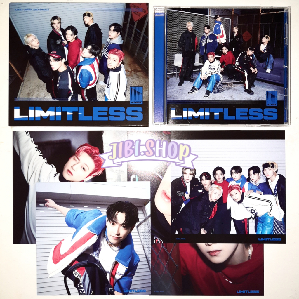 (ALBUM เท่านั้น) ATEEZ LIMITLESS อัลบั้มอย่างเป็นทางการ ATEEZ CD JAPAN ATHEZ LIMITLESS อัลบั้ม ...