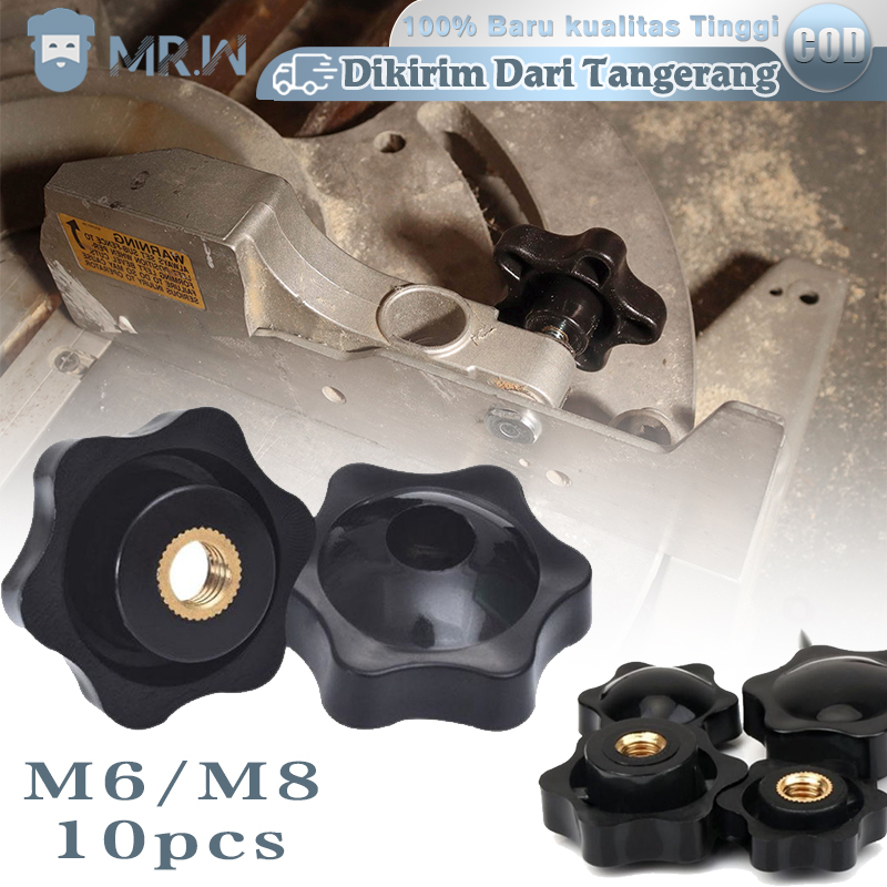 น็อตลูกบิดสกรูเกลียว M6 M8 10 ชิ้น | Shopee Thailand