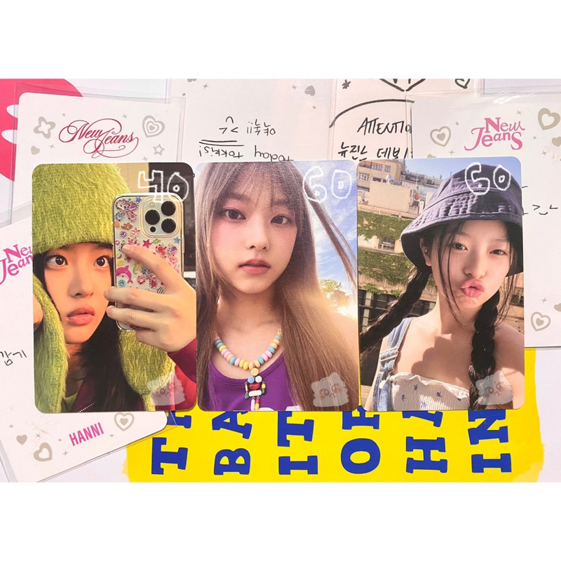 Hanni Iphone Haerin Ciมอล Hanni Bucket Hat Nootnoot Newjeans Photocard ...