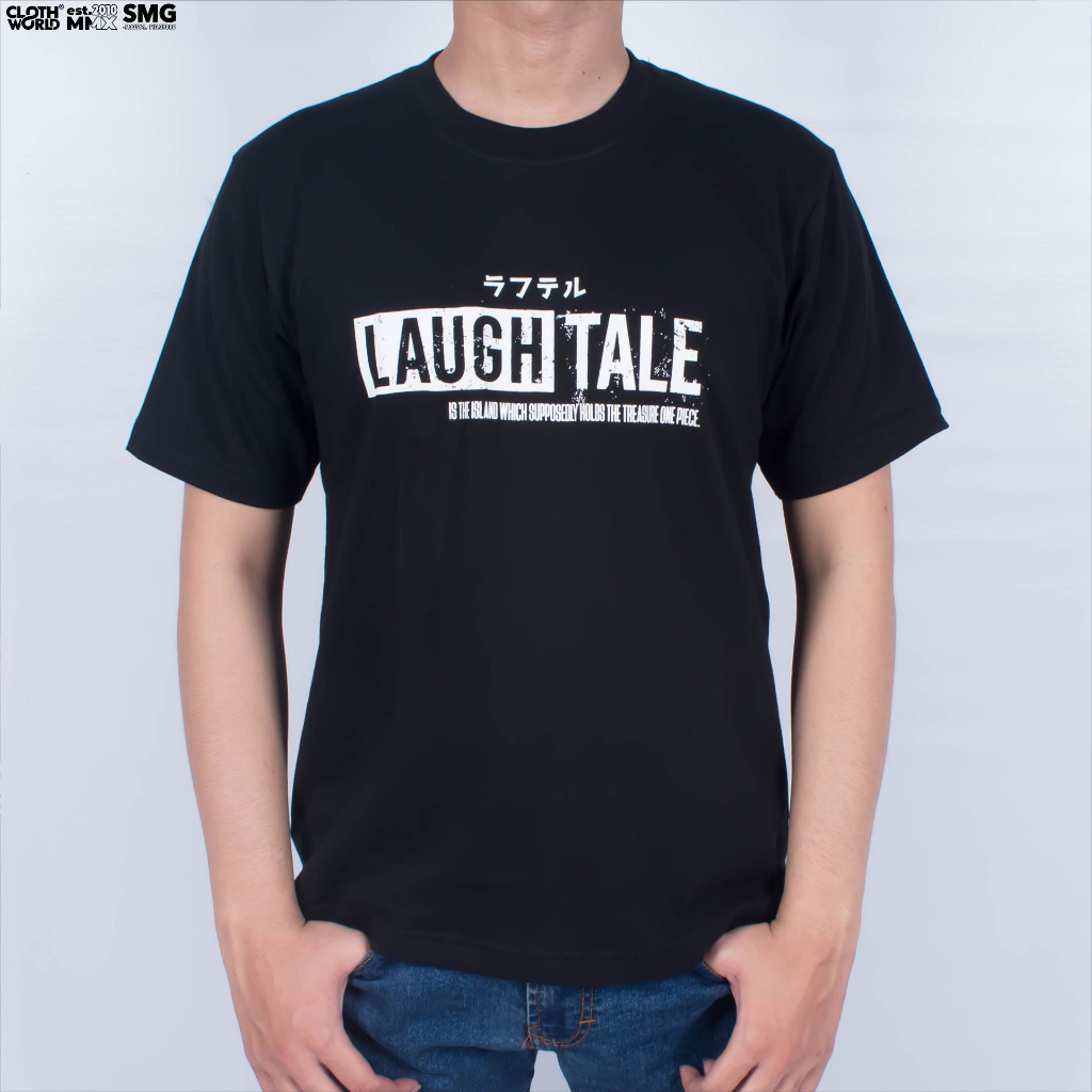 เสื้อยืด พิมพ์ลายการ์ตูนอนิเมะ One Piece Clowor Laugh Tale Raftel ...