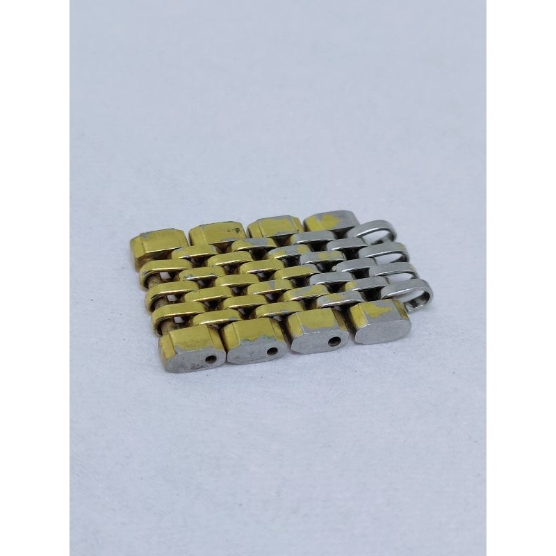 Omega gold rice Chain extra link สร้อยข้อมือข้าว original seamaster ...