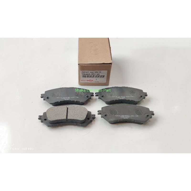 ผ้าเบรค FRONT FRONT FRONT BRAKE PAD Toyota All New Vios Yaris เกรด A ...