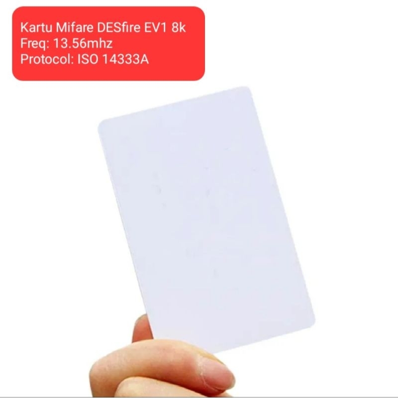 การ์ด Mifare DESFire EV1-4K EV1-8K 13.56mhz ISO14333A EV1 4K EV1 8K | Shopee Thailand