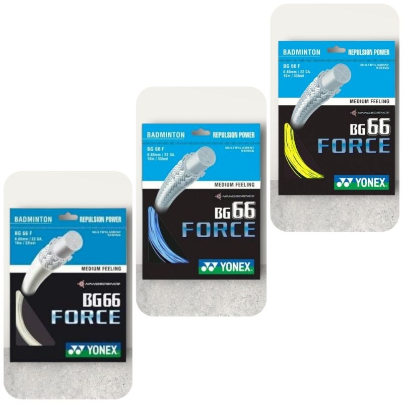 Yonex Bg 66 Force Bg 6 Force Bg 66 Force Original สายแบดมินตัน | Shopee ...