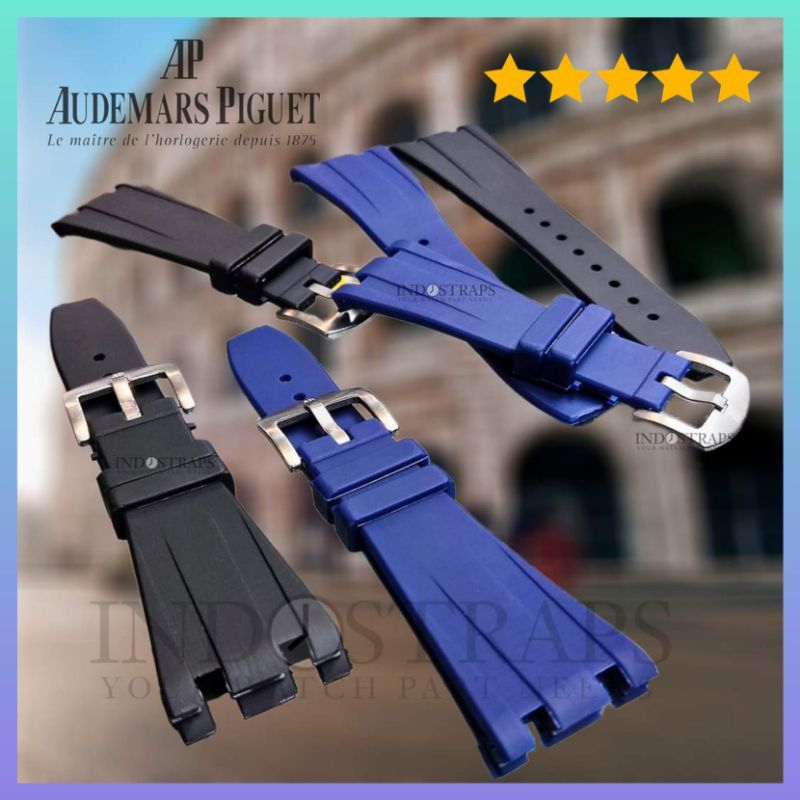 Ap AODERMARS RUBBER WATCH STRAP 28MM | Shopee Thailand