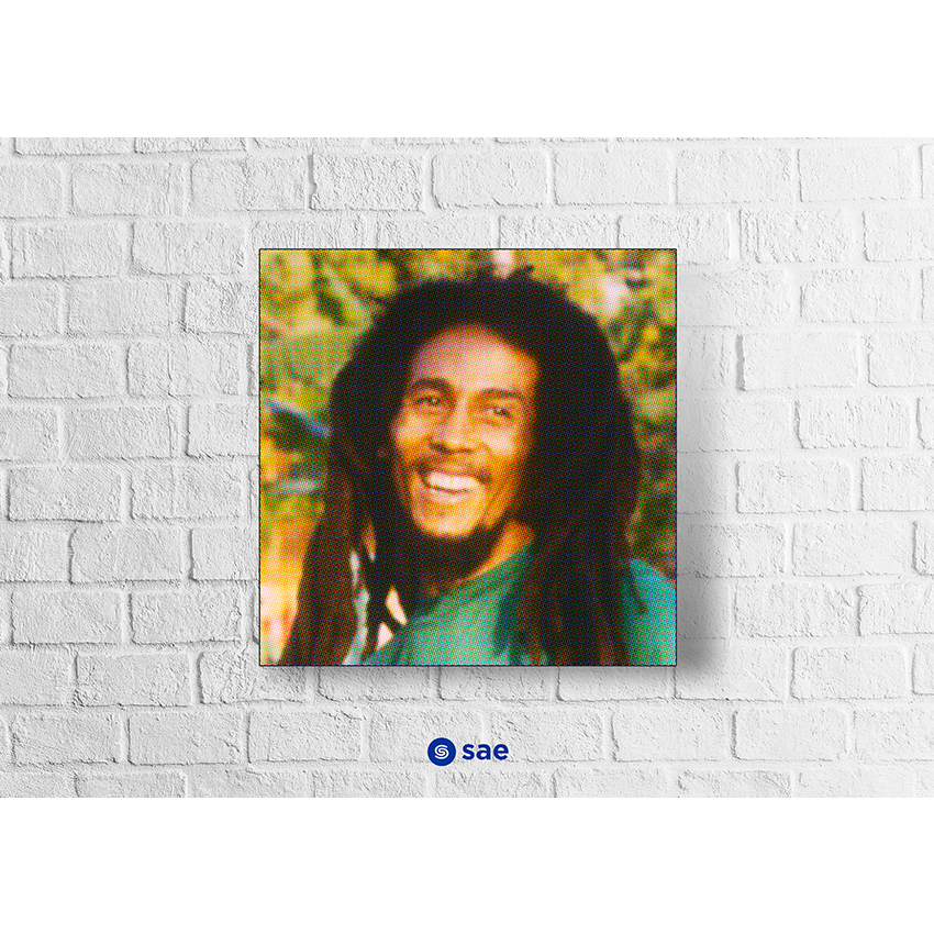 โปสเตอร์ Bob Marley Face - Vintage Halftone | Shopee Thailand