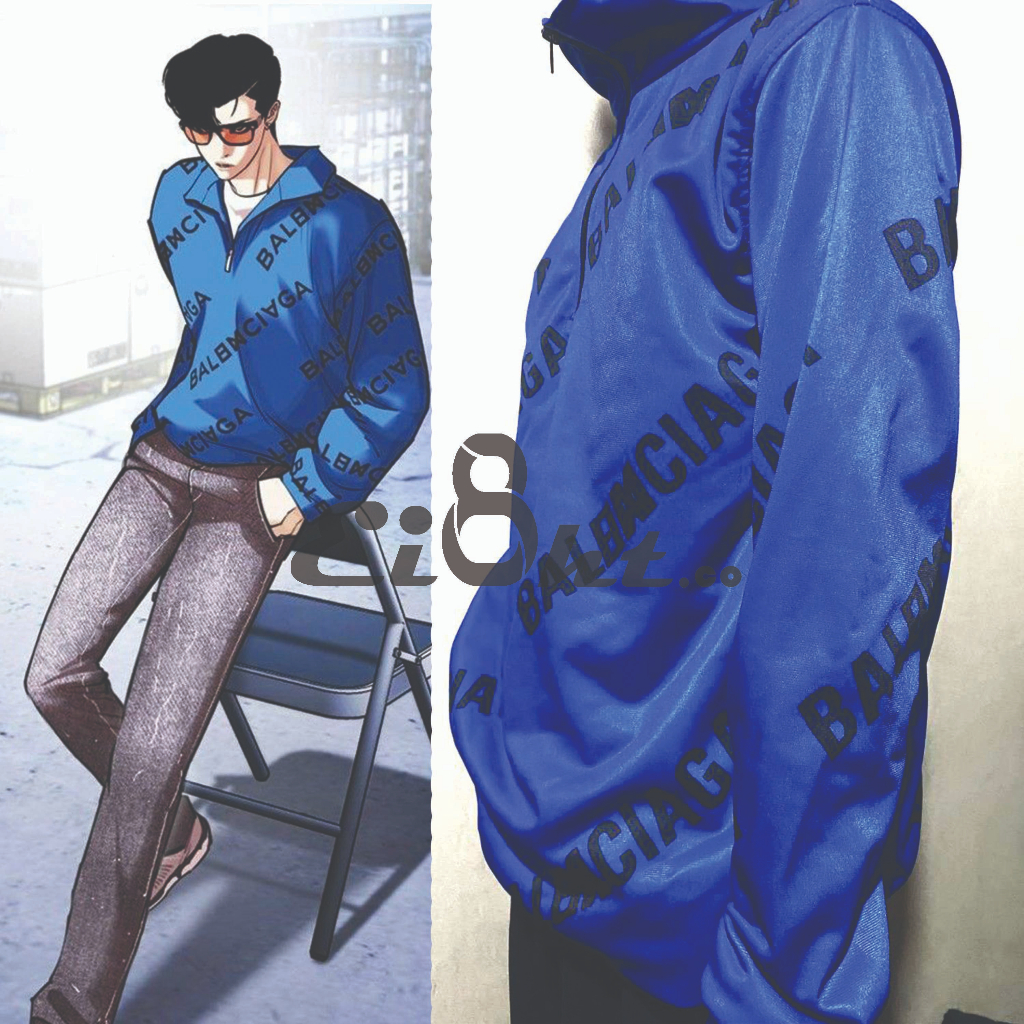 เสื้อแจ็กเก็ต Zack Lee Half Zip Zin Lee Lookism Allied | Shopee Thailand