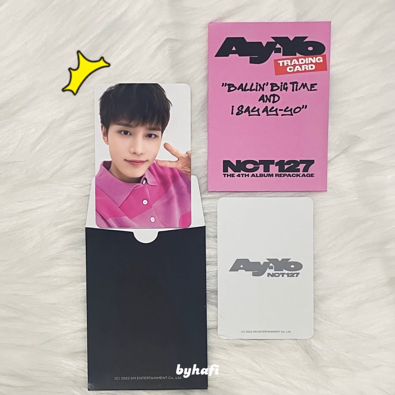 โฟโต้การ์ด TC PC Official AYYO AY-YO AY YO Ver. A B TAEIL YUTA DOYOUNG ...