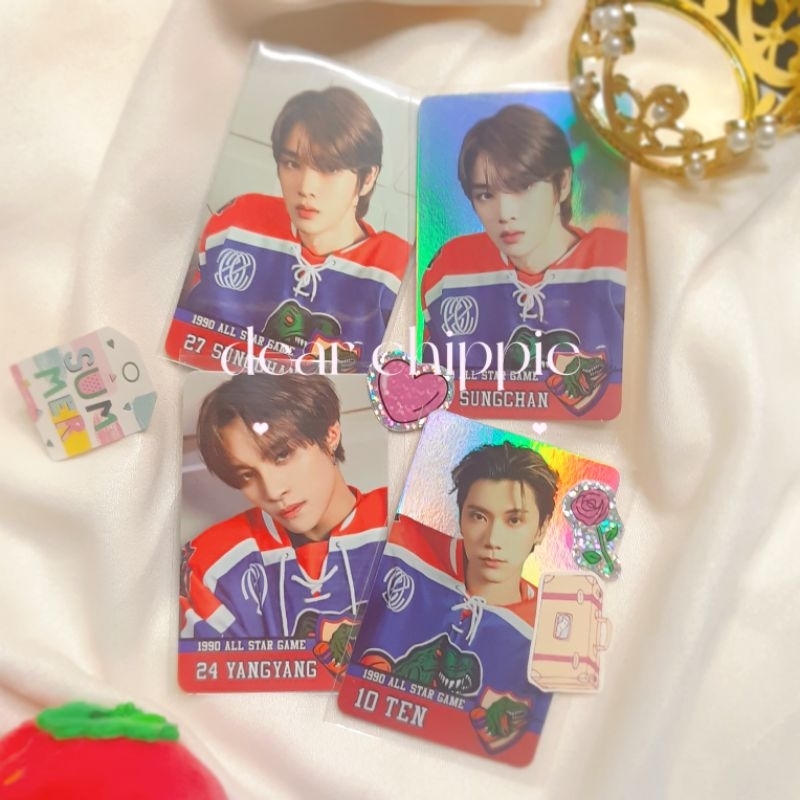 การ์ดซื้อขาย NCT 2020s LOVE PHOTOCARD SUNGCHAN TEN YANGYANG HOLOGRAM ...