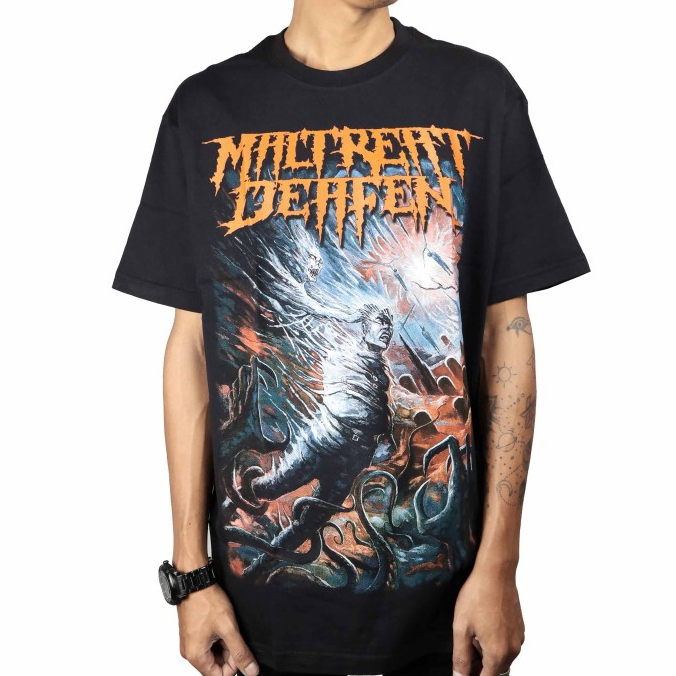 เสื้อยืด MALTREAT DEAFEN - PAIN | Shopee Thailand