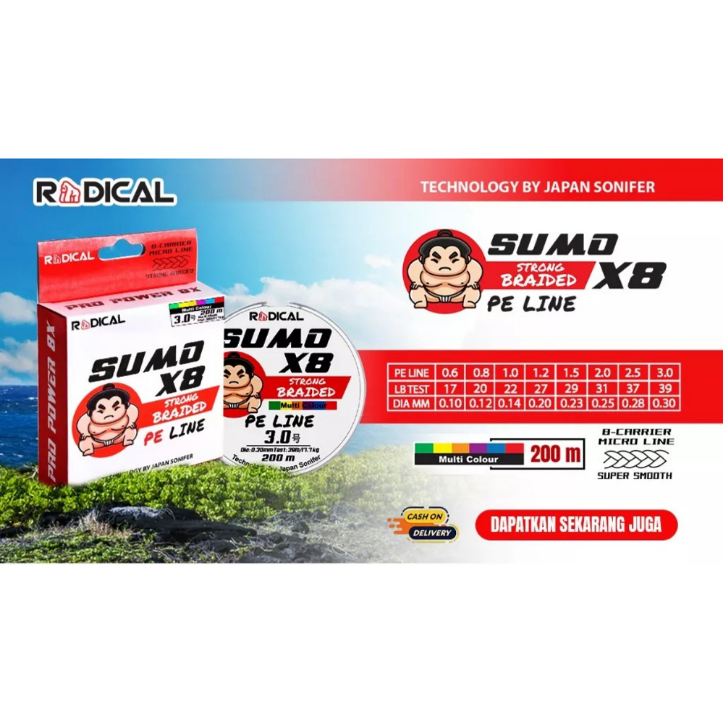 Pe RADICAL SUMO X8 Pe คุณภาพดี | Shopee Thailand