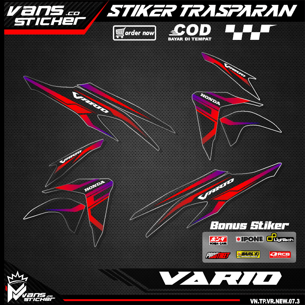 Vario NEW 125 150 ใหม่ FACELIFT สติกเกอร์ลอกลาย - The Latest HONDA ...