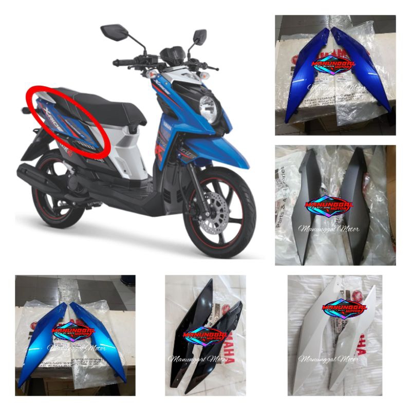 ครอบข้างหลัง Body side Xride X-ride 115 Old Right-ซ้าย Original Yamaha ...