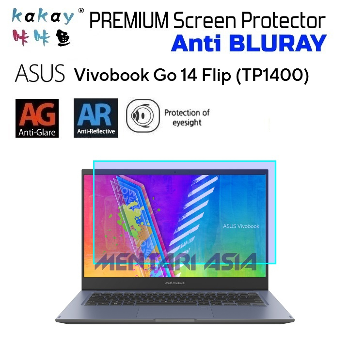 ตัวป้องกันหน้าจอ ASUS VivoBook GO 14 Flip TP1400 - KAY ANTI BLURAY ...