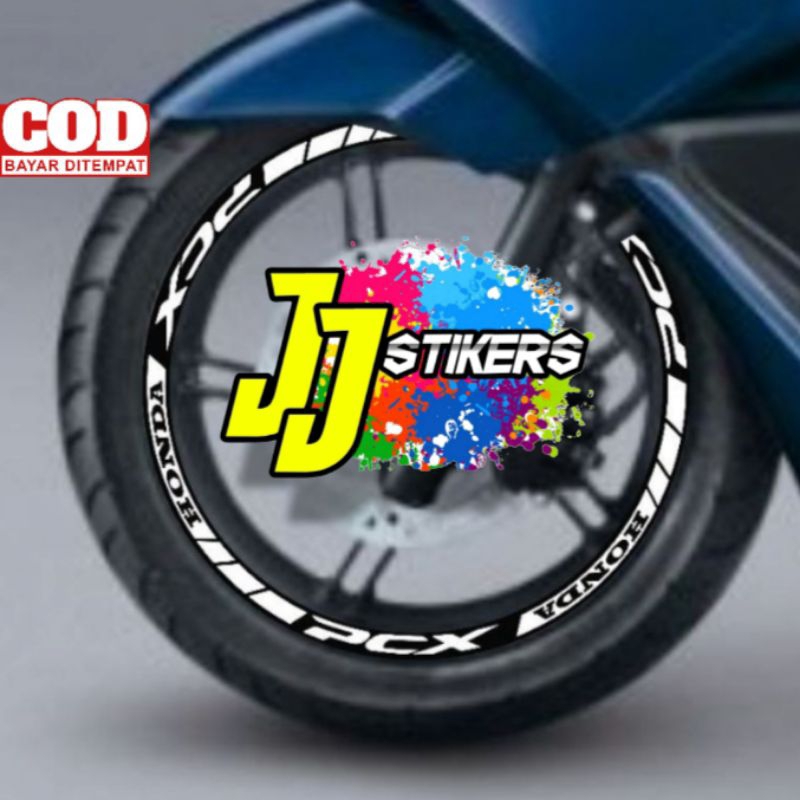 สติกเกอร์ LIS Rim STICKER HONDA PCX 160 ใหม่ | Shopee Thailand