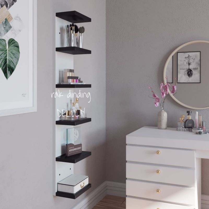 ที่เก็บเครื่องสําอาง / MAKE UP SHELF / แต่งตัวได้ / ที่แขวนอเนกประสงค์ ...