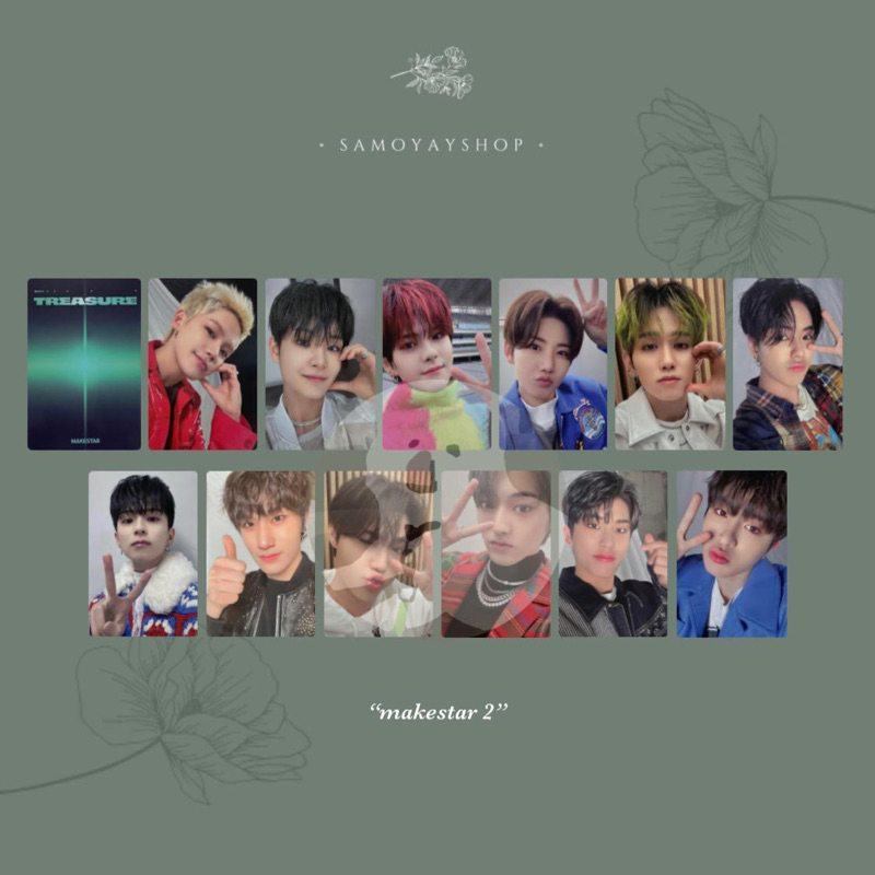 Yg โฟโต้การ์ด Treasure The Second Step: Chapter One Pre-Order Benefit ...