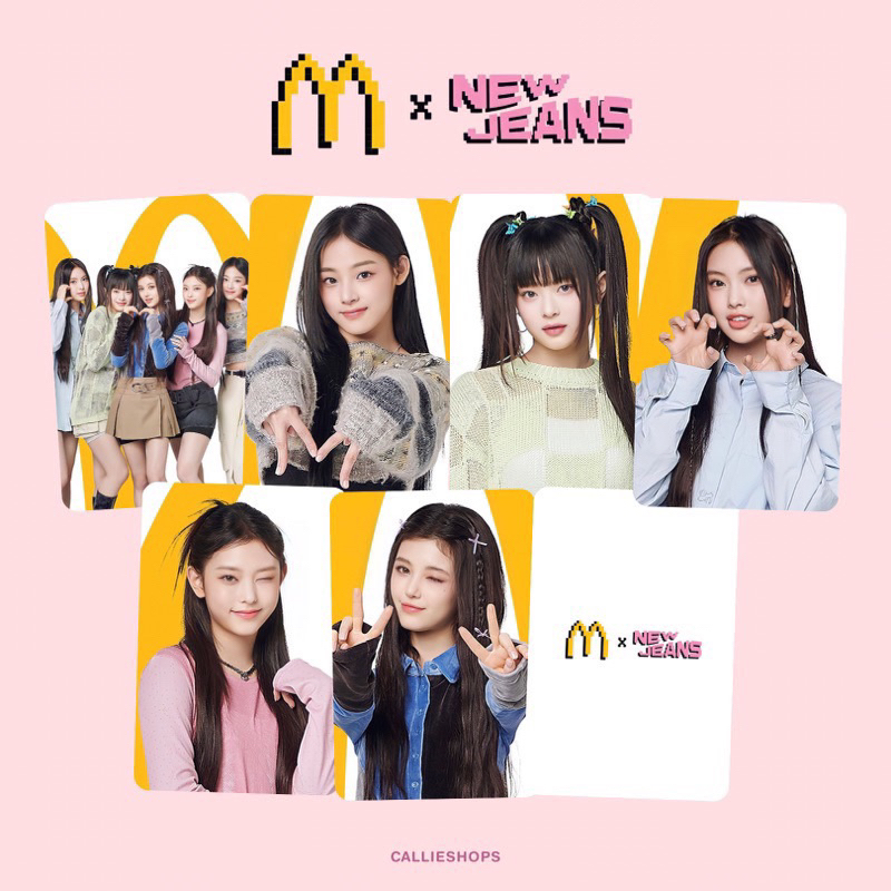 [SET] Newjeans x Brand McDonalds McD Coca Cola Gram Olens Nike Musinsa ...