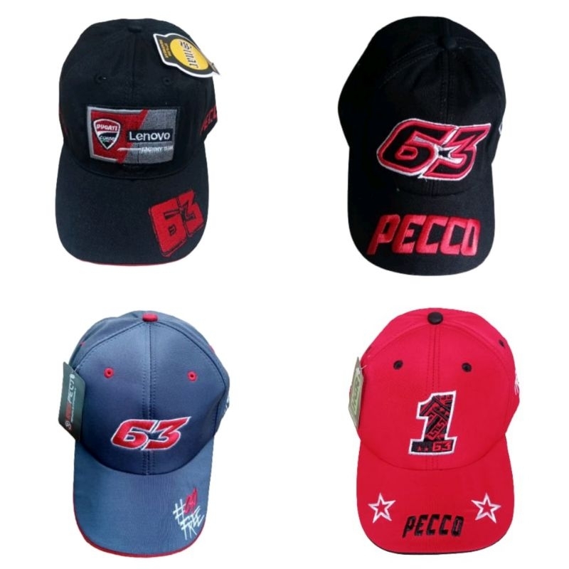 หมวกเบสบอล Ducati Francesco pecco bagnaia MotoGP 63 | Shopee Thailand