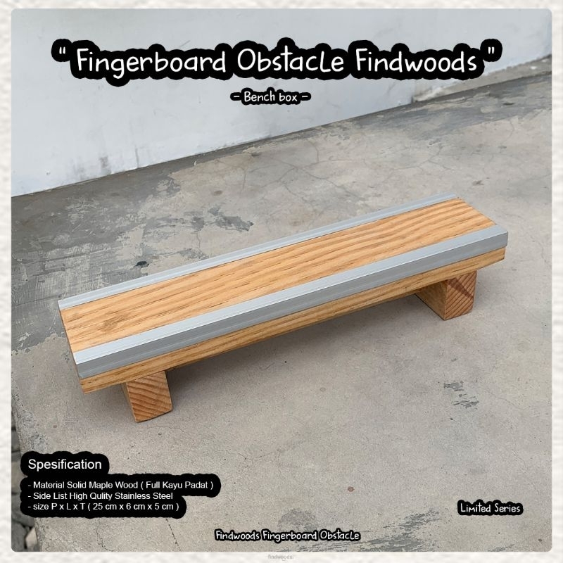 Fingerboard Bench หลีกเลี่ยงอุปสรรค Findwoods | Shopee Thailand