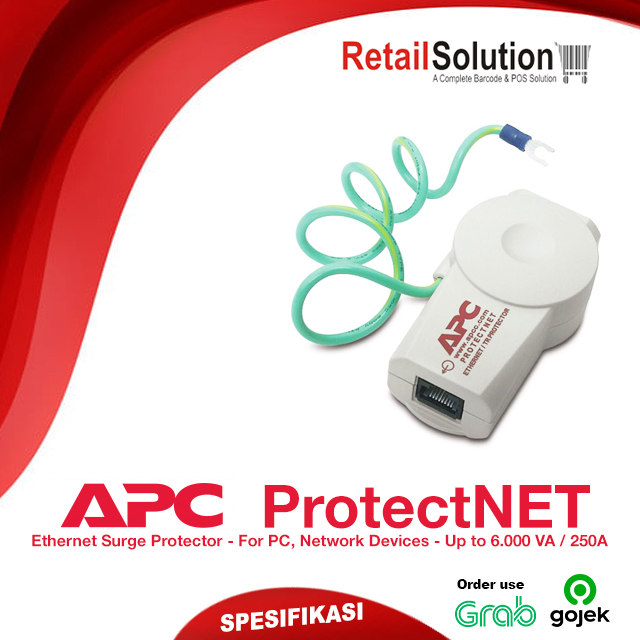 Apc PNET-1GB Surge Protector Gigabit Base-T Ethernet - Lightning Rod ...