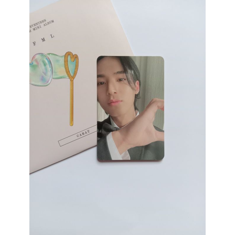 โฟโต้การ์ด Pc mingyu joshua fml carat ver official kpop | Shopee Thailand